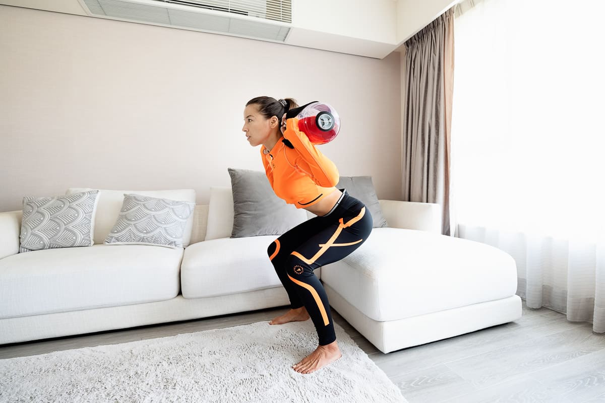 Fluid X: El mejor equipo pequeño para ejercicios de piernas / Pesas de agua - Fluid X Limitado